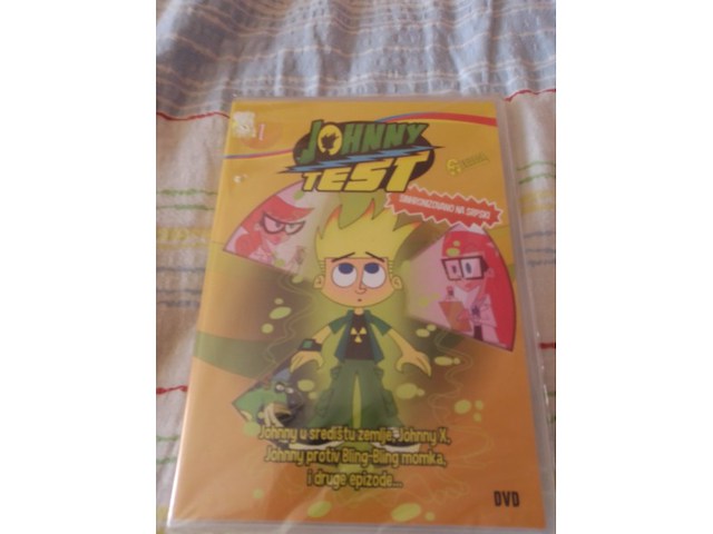 DVD CRTANI FILM -  JOHNNY TEST 01 SEST EPIZODA