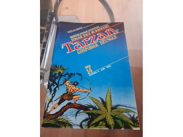 Tarzan 14 MIS (mesečno izdanje Stripoteke)