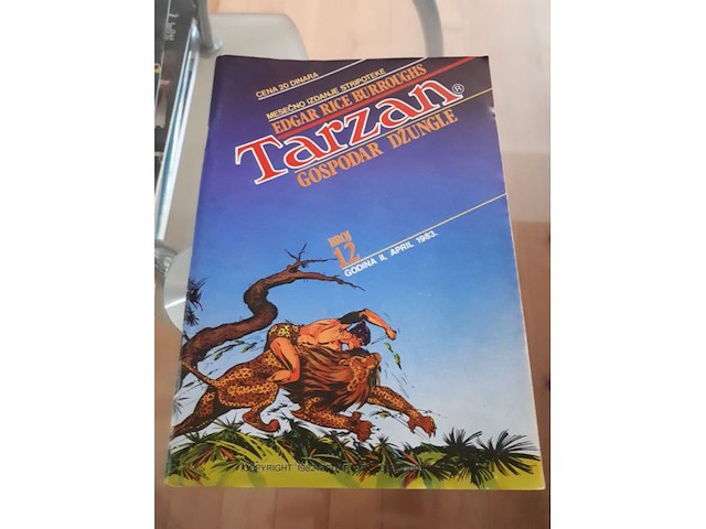 Tarzan 12 MIS (mesečno izdanje Stripoteke)