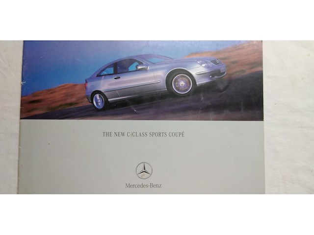 Prospekt: Mercedes Benz C sport coupes sa teh.podatcima