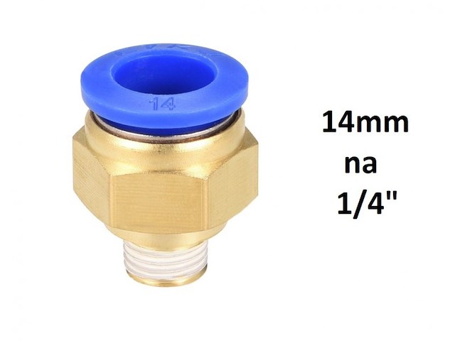 Brza spojnica za vazduh 14mm na 1/4 (približno 12.8mm)