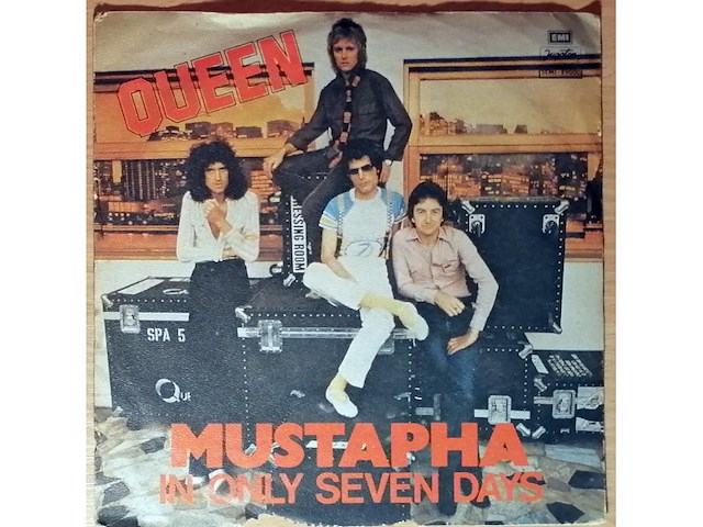 SP QUEEN - Mustapha (1979) 1. press sa POGREŠNOM PESMOM