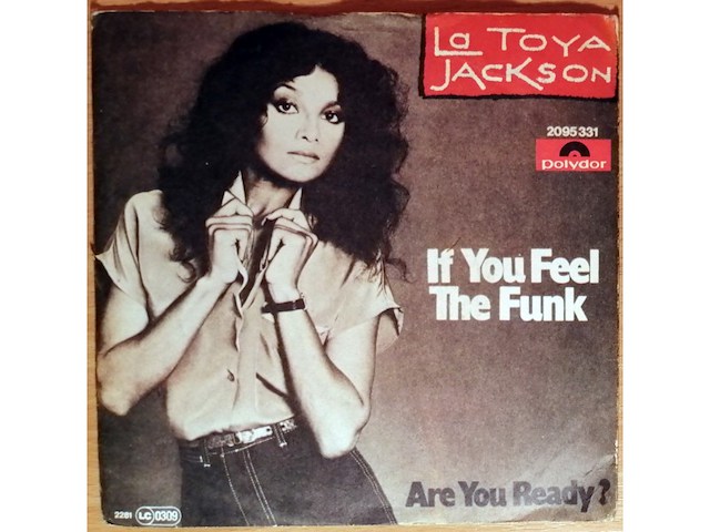 SP LA TOYA JACKSON - If You Feel The Funk (1981) VG-/VG