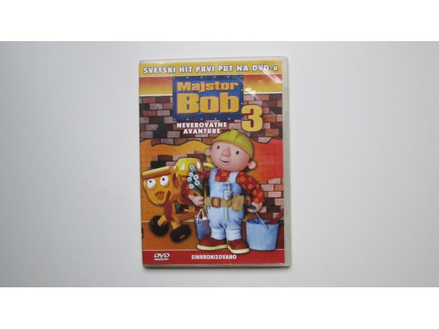 DVD CRTANI FILM - MAJSTOR BOB 3