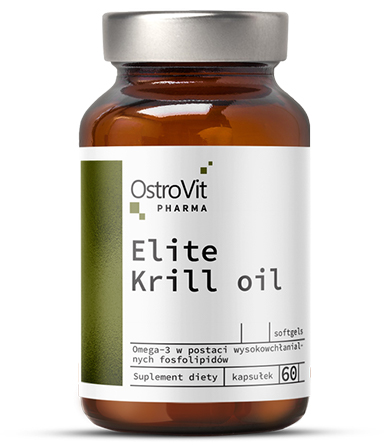 Krill Oil Elite Pharma (Omega-3 ulje iz antarktičkih račića) - 60 kapsula
