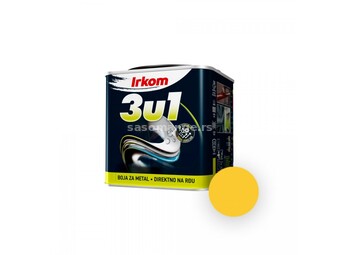 Irkom 3u1 boja RAL1018 zuti 1kg