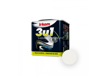 Irkom 3u1 boja RAL9016 beli 1kg