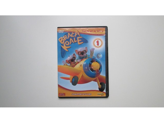 DVD CRTANI FILM - BRACA KOALE 1