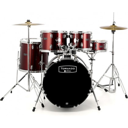 Music box
Mapex TND5044TCDR Tornado drum set