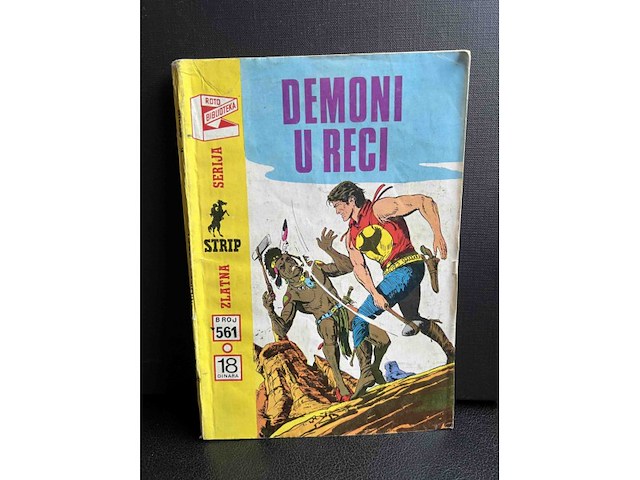 zlatna serija 561 - Demoni u reci - Zagor