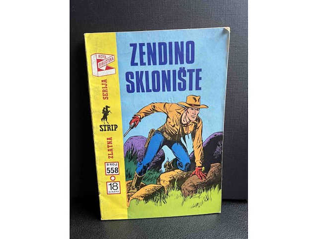 ZLATNA SERIJA 558 - Zendino sklonište  - teks