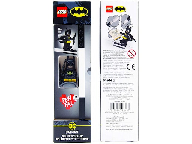 LEGO GEL PEN with BATMAN MINIFIGURE