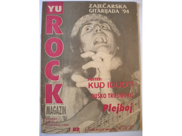 YU Rock magazin broj 9
