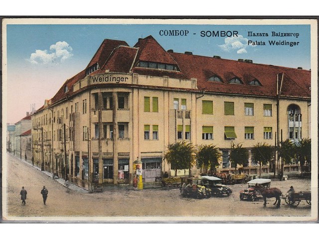 Sombor - Palata Vajdinger 1936