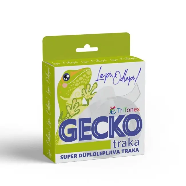 OBOSTRANO LEPLJIVA TRAKA PROVIDNA GECKO 2MMX5CMX3M