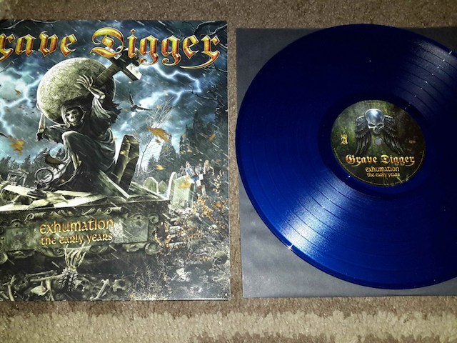 Grave Digger - Exhumation LP+7` (Plavi) , NOVO!