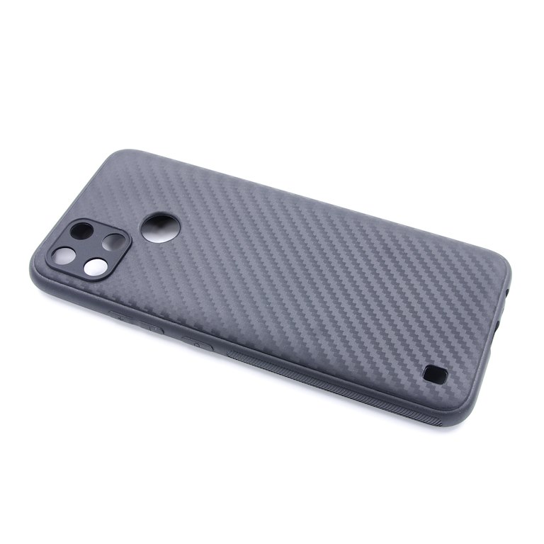 TPU CARBON 0,3mm za Realme C25Y/C21Y (black)