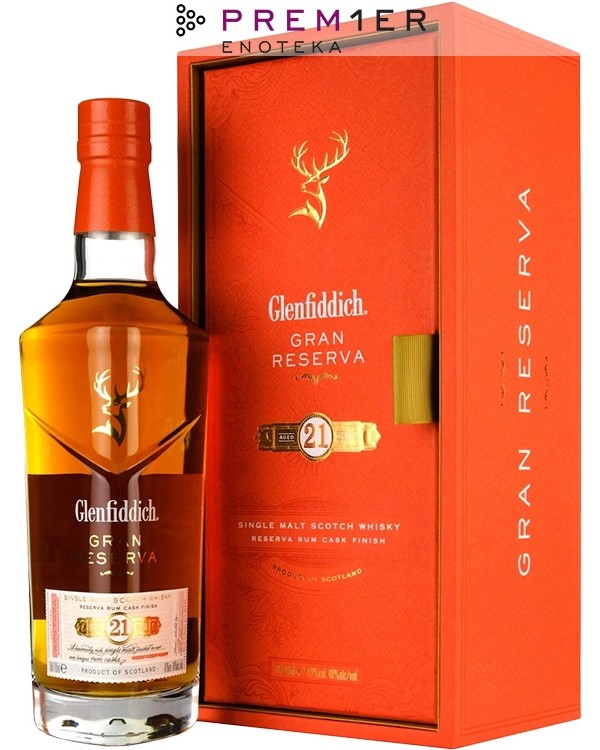 Glenfiddich 21YO Gran Reserva Rum Cask Finish 0.70l