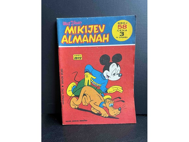 mikijev almanah 58