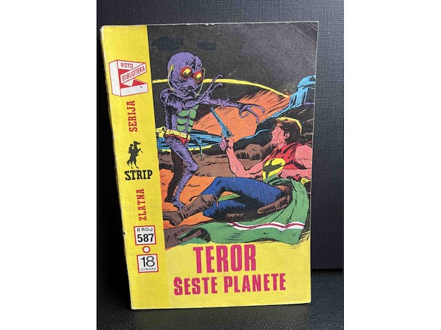 zlatna serija 587 - Teror šeste planete - zagor