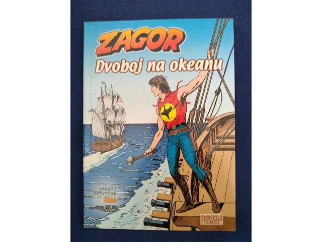 ZAGOR 87 – DVOBOJ NA OKEANU – VČ