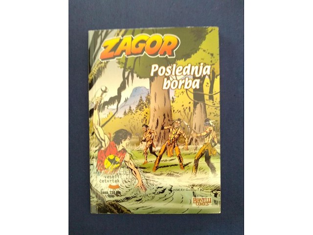 ZAGOR 80 – POSLEDNJA BORBA – VČ