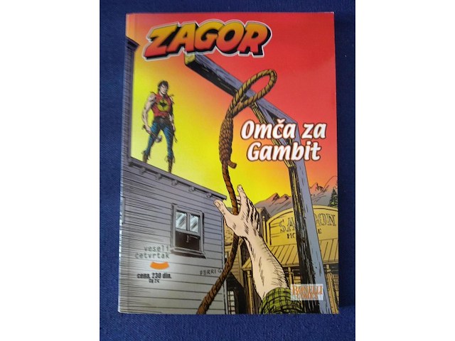 ZAGOR 60 – OMČA ZA GAMBIT – VČ