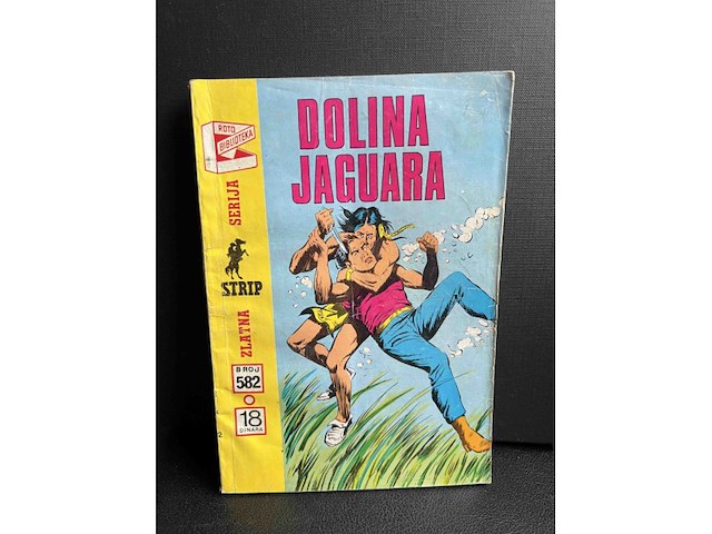 Zlatna serija 582 - Dolina jaguara  - teks