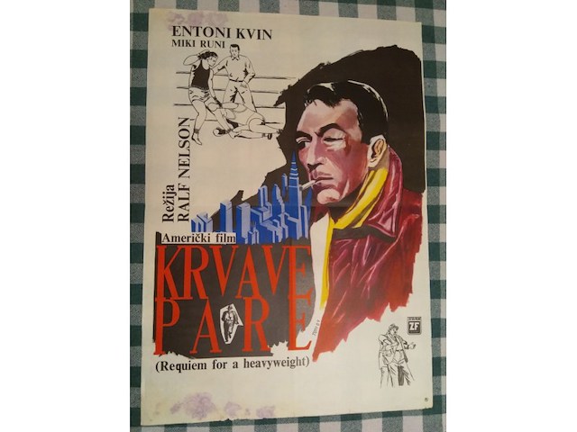 plakat KRVAVE PARE (Anthony Quinn)