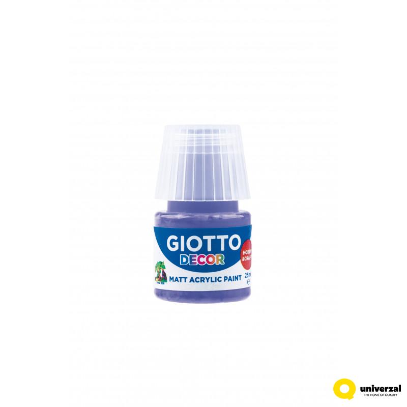 BOJA AKRILNA LJUBIČASTA VIOLET 25ML GIOTTO DECOR 538119