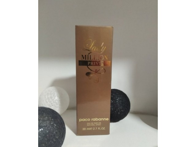 Lady Million Prive Paco Rabanne ženski parfem 20 ml