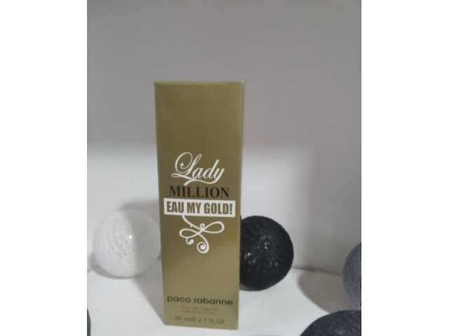 Lady Million Eau My Gold Paco Rabanne ženski parfem 20