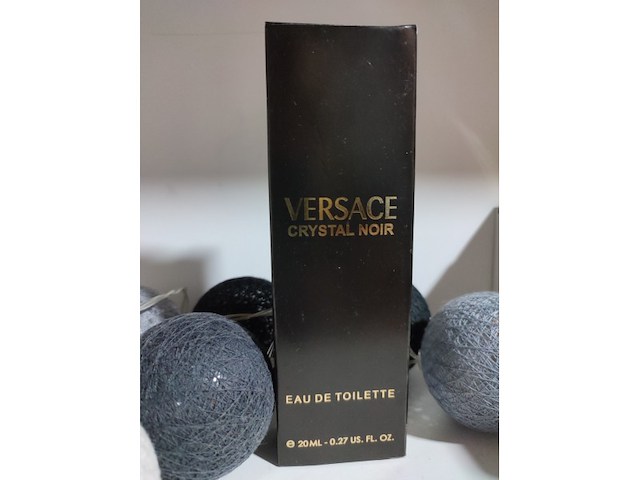 Versace Crystal Noir ženski parfem 20 ml