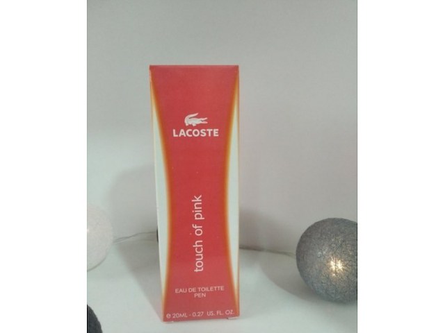 Lacoste Touch Of Pink ženski parfem 20 ml