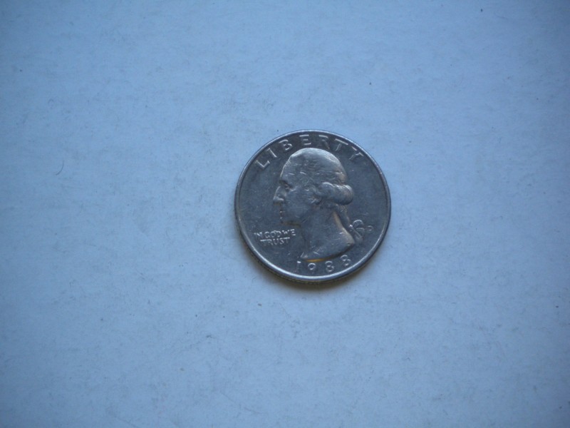 QUARTER DOLAR 1988 - USA