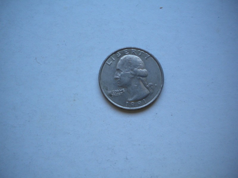 QUARTER DOLAR 1991 - USA