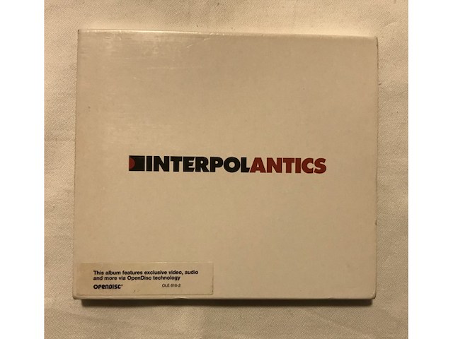 INTERPOL - Antics (UK) slipcase