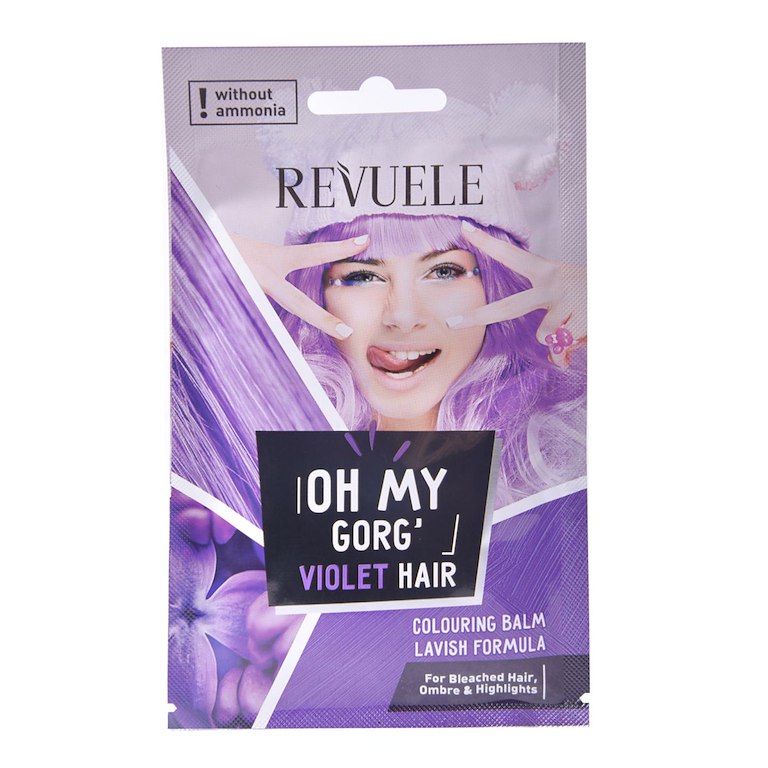 Polutrajna boja za kosu REVUELE Oh My Gorg Purple 25ml