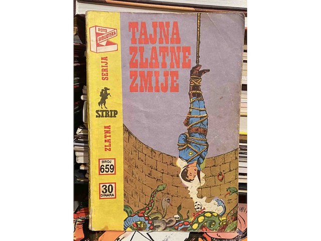 ZLATNA SERIJA 659 - Tajna zlatne zmije  - miki