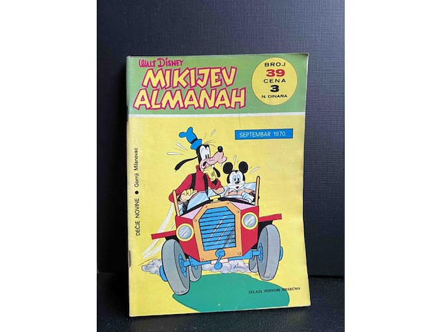 mikijev almanah 39