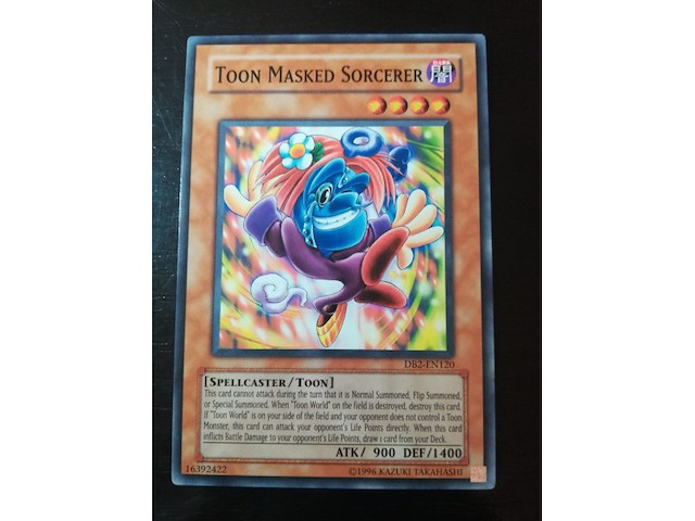 Yu-GI-OH!- Toon Masked Sorcerer