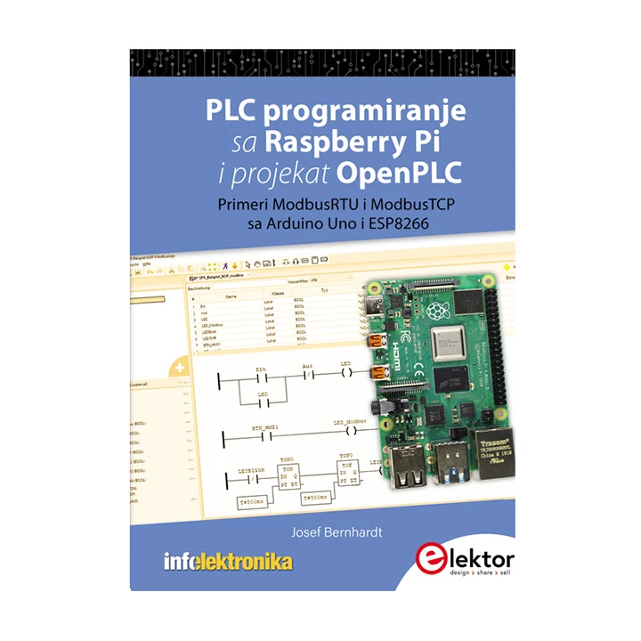 Knjiga PLC programiranje sa RaspberryPi i projekat OpenPLC