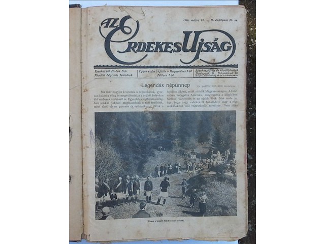 Az Érdekes Újság - 1914. -  20 szám