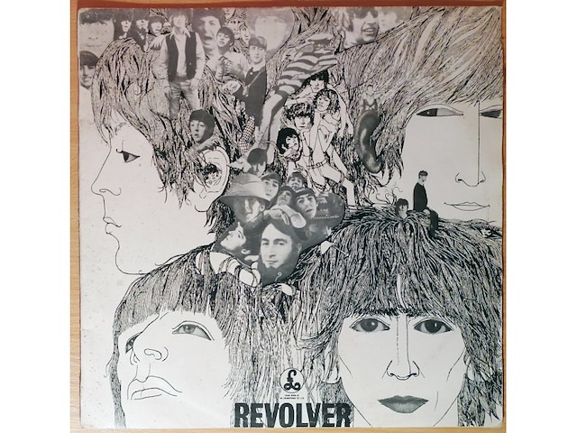 LP BEATLES - Revolver (1975) Jugotonac, VG-/VG