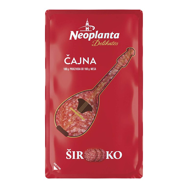 Neoplanta kobasica čajna narezana slajs 100g Neoplanta