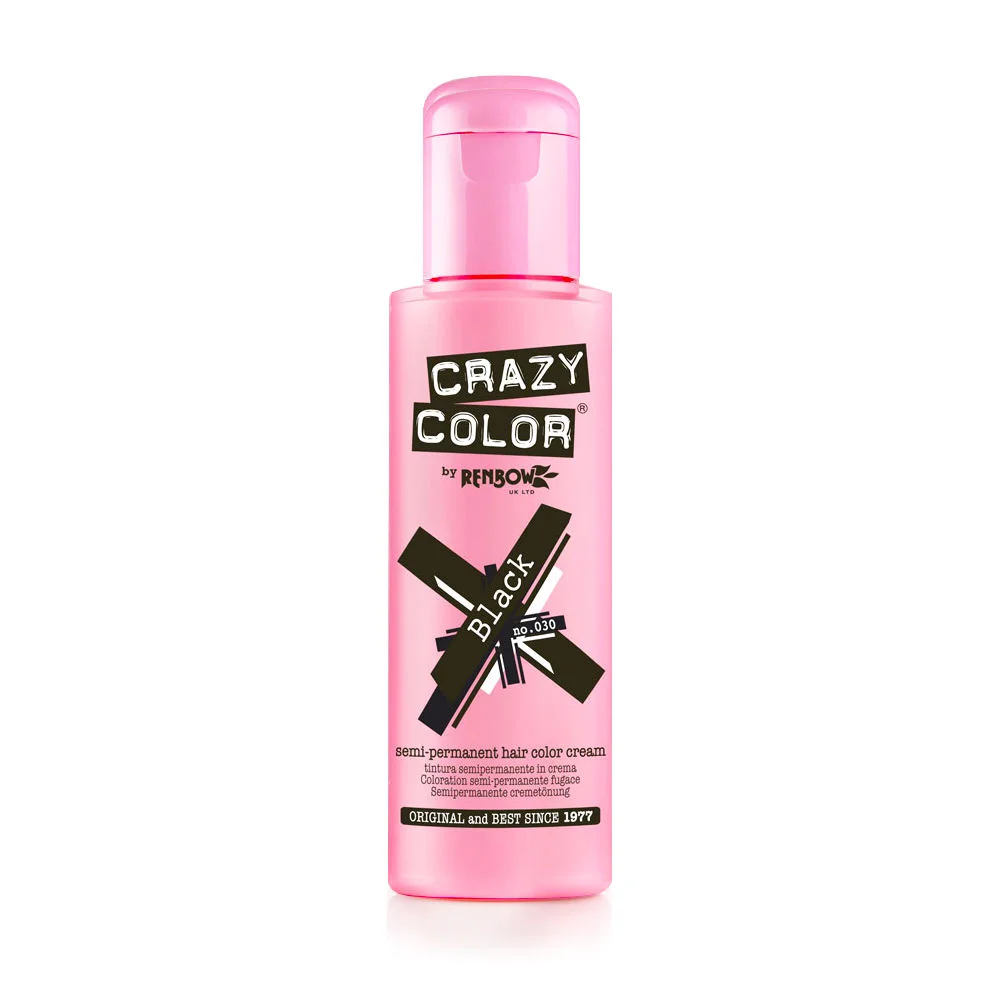 Crazy Colour Black 100ml