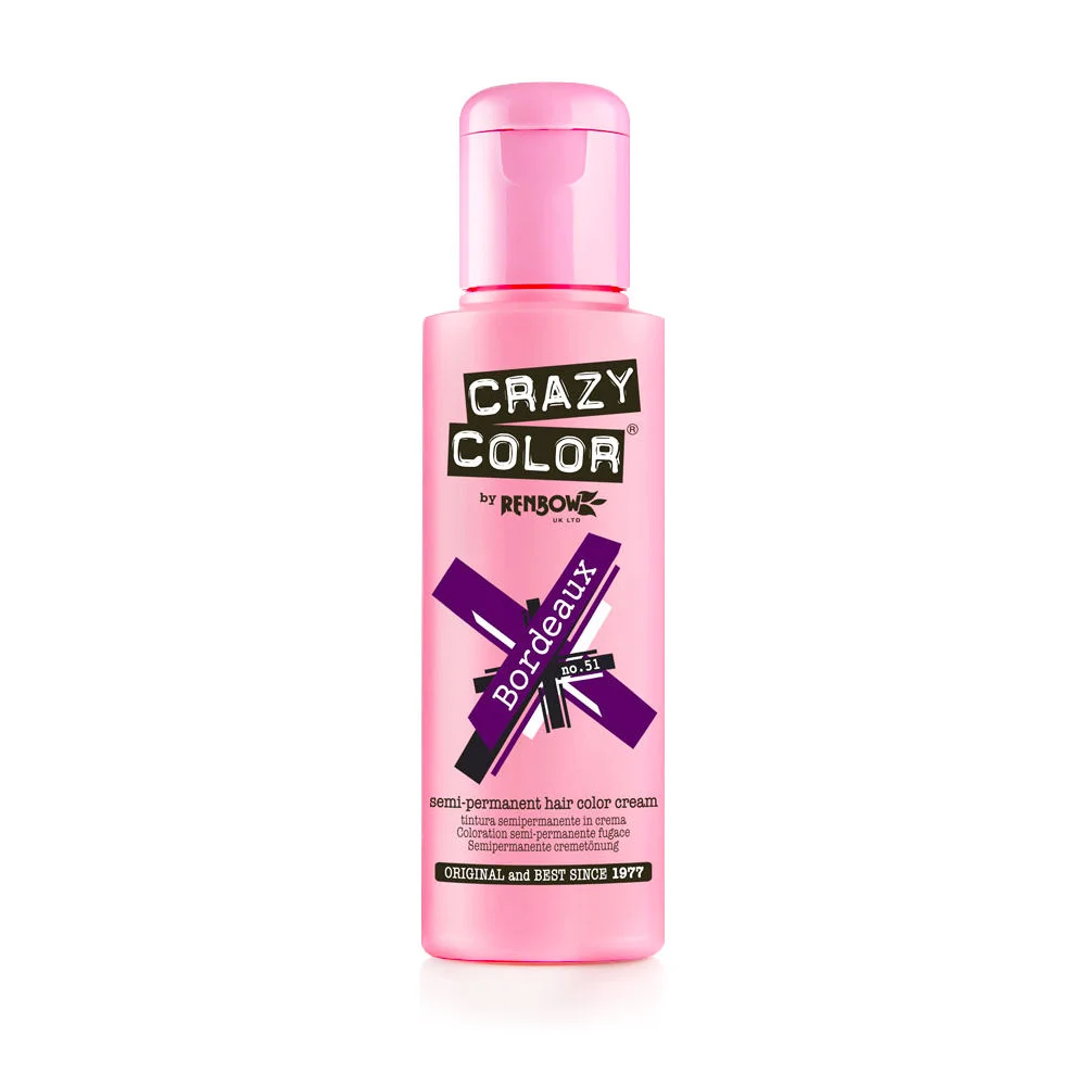 Crazy Colour Bordeaux 100ml