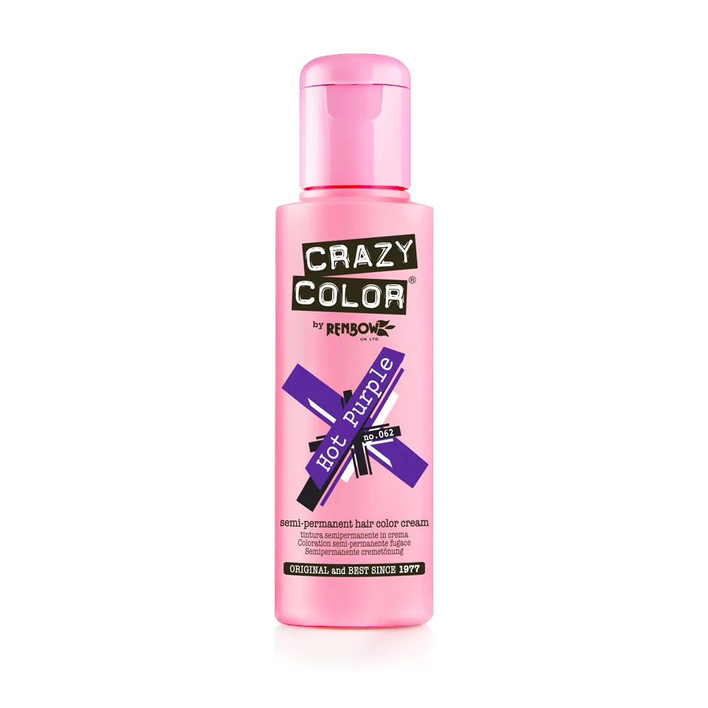 Crazy Colour Hot Purple 100ml