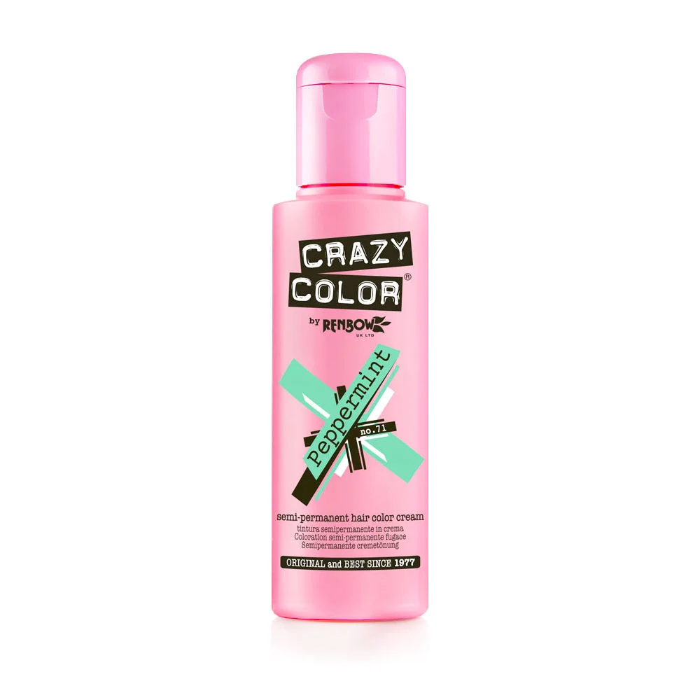 Crazy Colour Pepermint 100ml