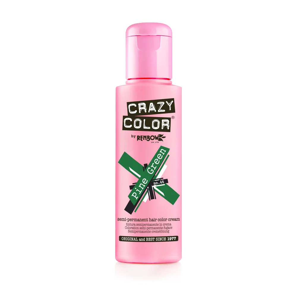 Crazy Colour Pine Green 100ml